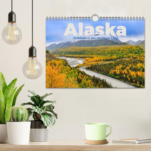 'Alaska - Einblicke in das nördliche Land. (Wandkalender 2024 DIN A4 ...