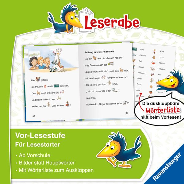 Ravensburger - Leserabe - Vor-Lesestufe: Lala, das labernde Lama kaufen ...