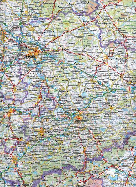 "Strassenkarte Deutschland Süd" online kaufen