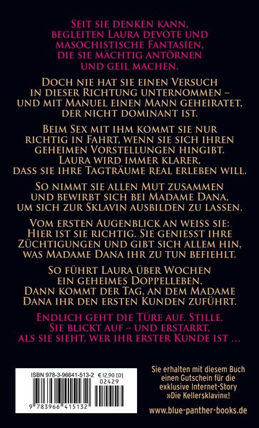 'Zur Sklavin erzogen | Erotischer SM-Roman' von 'Jasmine Sanders' - Buch - '978-3-96641-513-2'