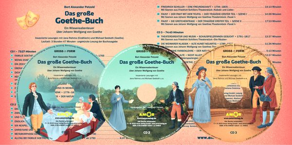 'Das große Goethe-Buch (3 CDs). Ein Wissensabenteuer über Johann ...