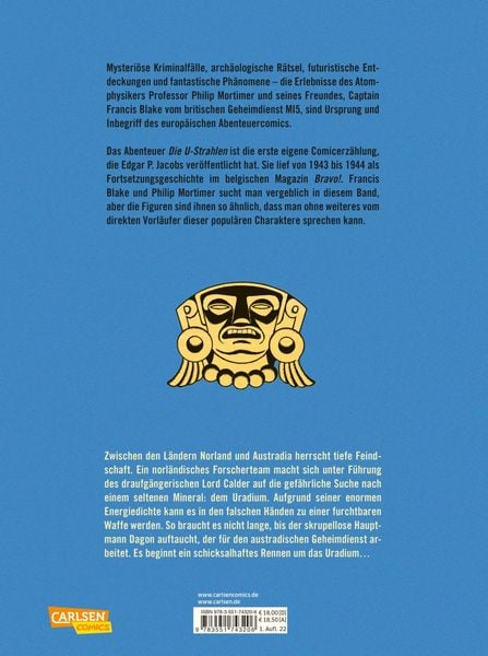 "Blake und Mortimer Bibliothek 0: Die U-Strahlen" online kaufen