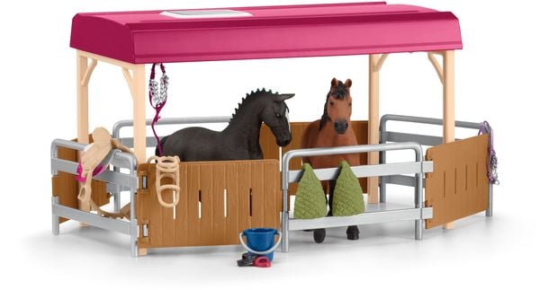 'Schleich 42619 - Horse Club, Pferdetransporter, Wohnmobil, Länge: 68 ...