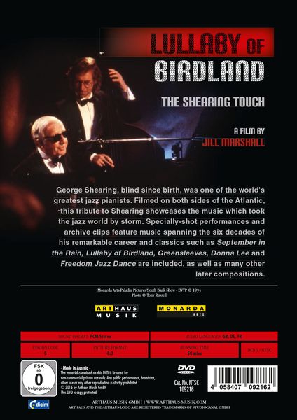 Lullaby of Birdland - The Shearing Touch von Jill Marshall - DVD | Thalia