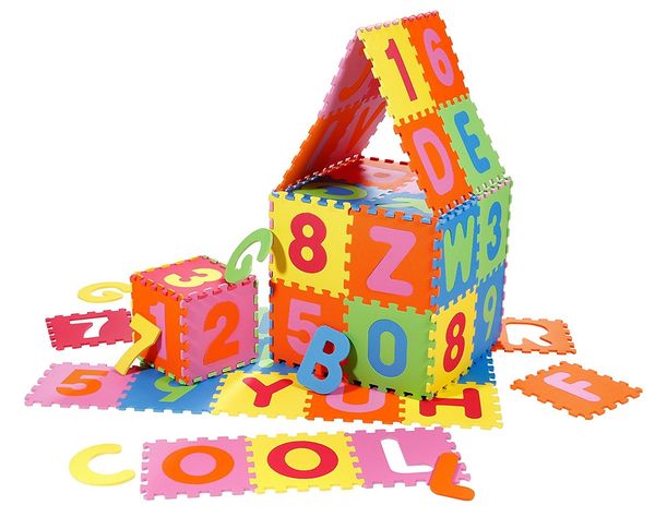 'Knorrtoys 21001 - Puzzlematte Bodenpuzzle Spielmatte Spielteppich ...