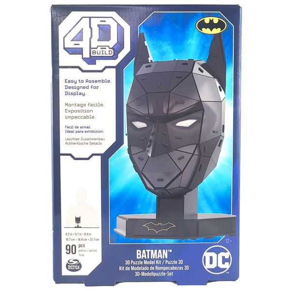 4D Build - Batman Maske - detailreicher 3D-Modellbausatz aus ...