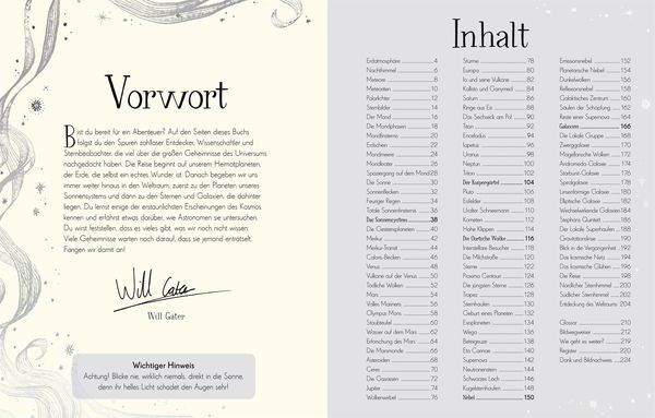 Wundervolle Welt der Sterne von Will Gater - Buch | Thalia