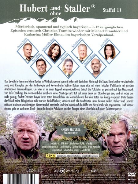 Hubert ohne Staller - Staffel 11 [3 DVDs] von Werner Siebert - DVD | Thalia
