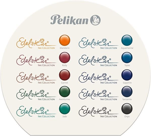 Pelikan Edelstein® Ink Collection Aventurine, Grün, 6 Großraumpatronen ...