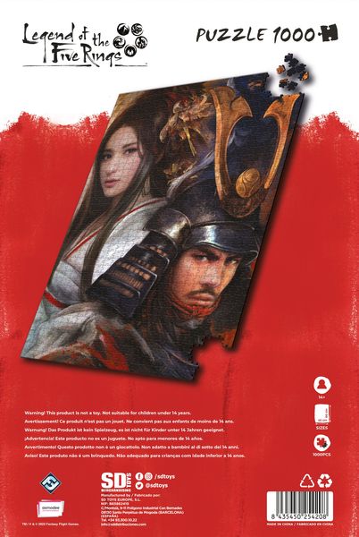 'SD Toys - Legend of the Five Rings Puzzle, 1000 Teile' kaufen - Spielwaren