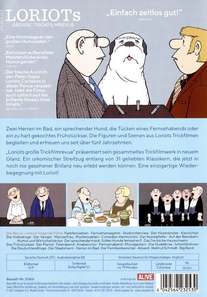 'Loriots große Trickfilmrevue' von 'Peter Geyer' - 'DVD'