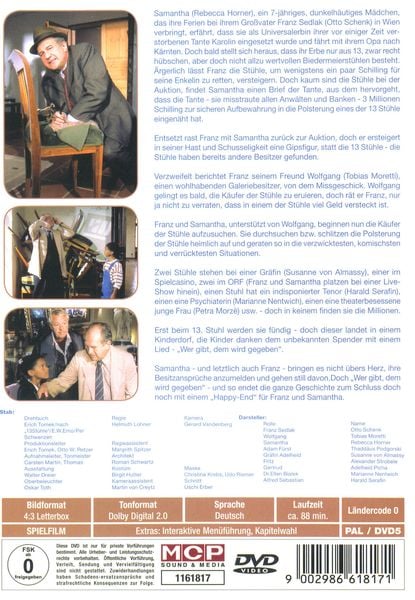 Mein Opa & Die 13 Stühle von Helmut Lohner - DVD | Thalia