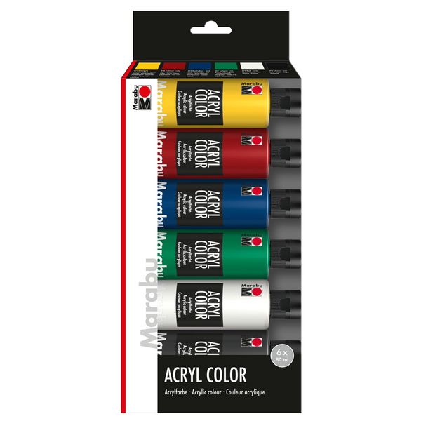Marabu Acryl Color Set 6x80ml kaufen