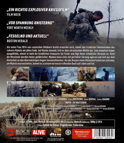 Sniper - The White Raven von Marian Bushan - Blu-ray | Thalia