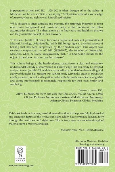 "The Twelve Zodiac Sign Syndromes of Medical Astrology" auf Englisch kaufen