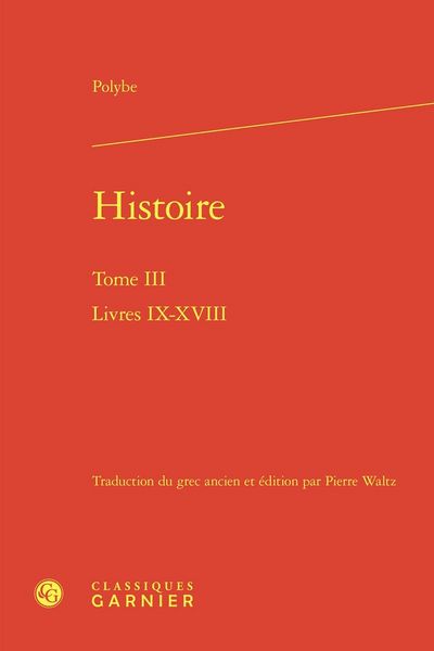"Histoire Tome 3 : Livres Ix-Xviii" auf Französisch kaufen