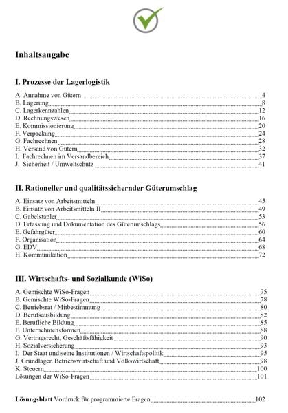 Lagerlogistik Bungen Mit Lsungen Pdf