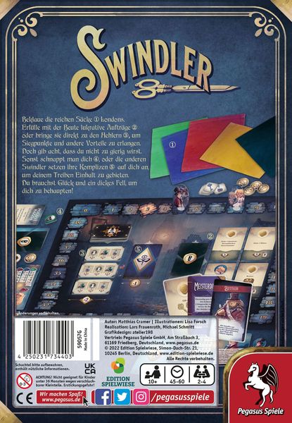 Swindler (Edition Spielwiese) kaufen - Spielwaren | Thalia
