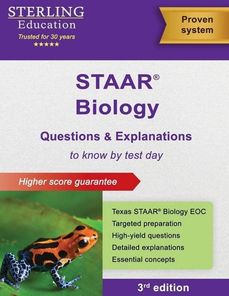 STAAR Biology EOC Questions & Explanations - Nach Schulform Schulbuch ...