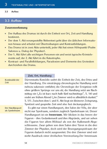 'Die Physiker von Friedrich Dürrenmatt - Textanalyse und Interpretation' - 'Nach Verlagen ...