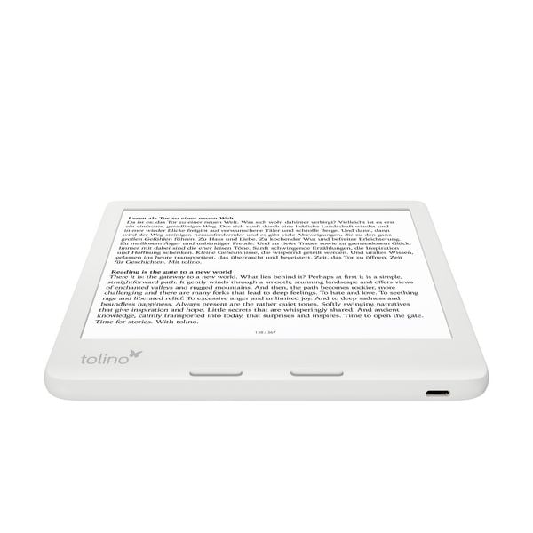 tolino vision color - Weiß - eReader & Zubehör online bestellen | Thalia