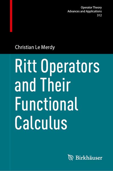 "Ritt Operators and Their Functional Calculus" auf Englisch kaufen