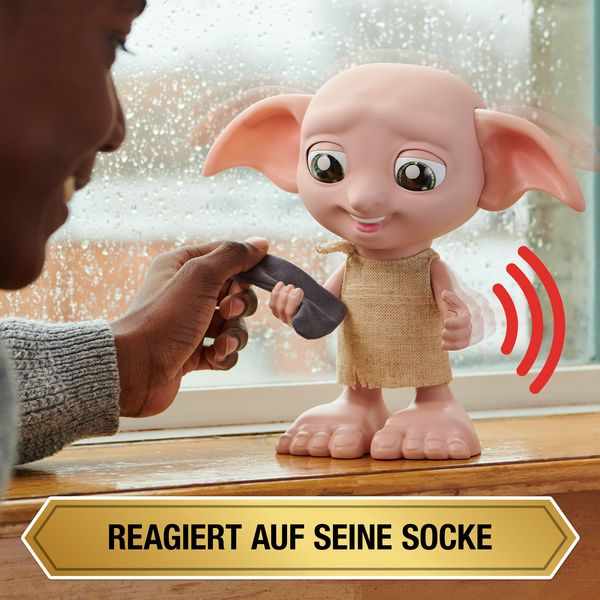 Wizarding World Harry Potter - Interaktiver Dobby Hauself Puppe mit ...