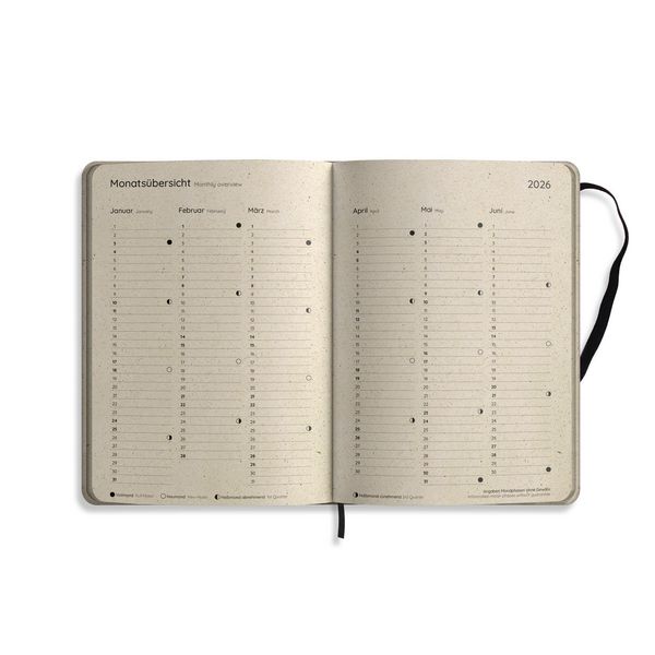 "Matabooks – A5 Kalender Samaya 2026 Farbe: Spring Green (DE/EN)" kaufen