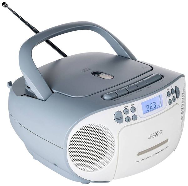 Reflexion RCR2260BL CD-Radio UKW AUX, CD, Kassette Blau-Weiß online ...