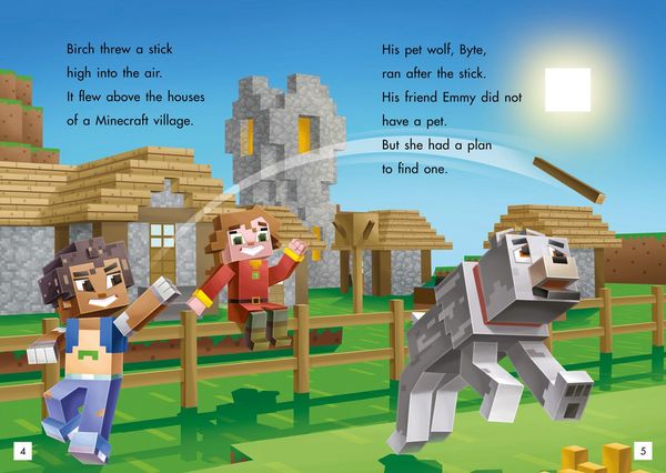 "Minecraft Young Readers: Mobs in the Overworld" auf Englisch kaufen