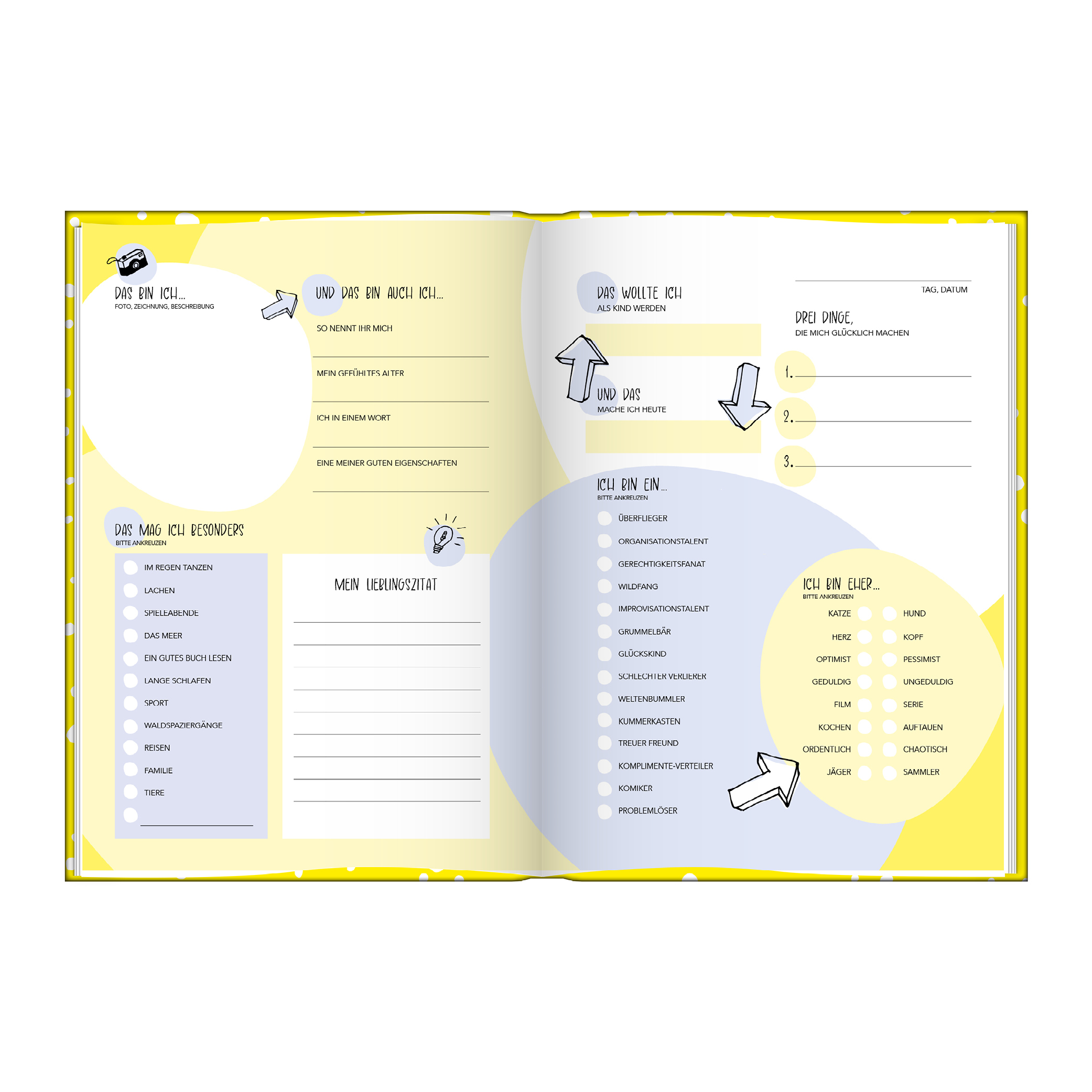 "Freundebuch für Erwachsene | Erinnerungsalbum zum Ausfüllen für ...