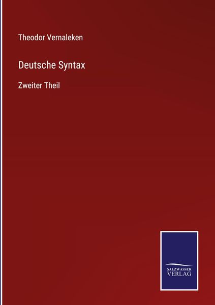 "Deutsche Syntax" online kaufen