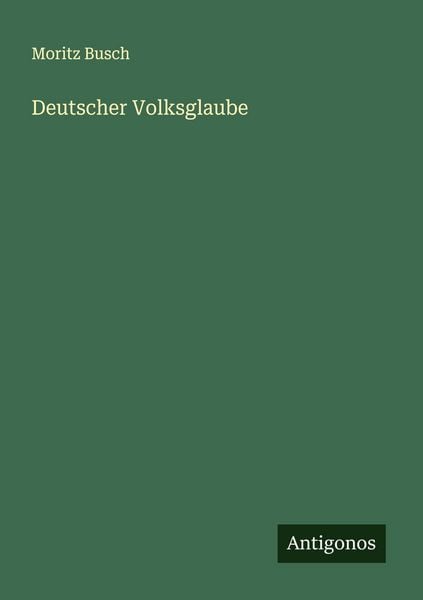 "Deutscher Volksglaube" online kaufen
