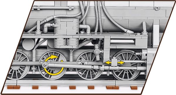 COBI Trains 6281 - Kriegslokomotive Baureihe 52 kaufen - Spielwaren ...