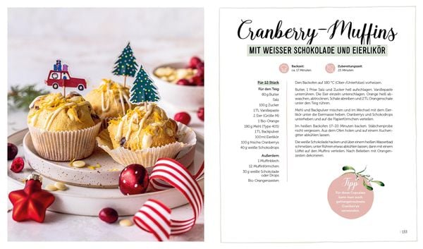Das Weihnachtsbackbuch von Emma Friedrichs - Gebundene Ausgabe | Thalia