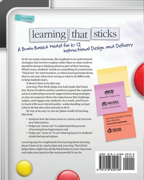 Learning That Sticks - Englisch Schulbuch - 978-1-4166-2910-8 | Thalia