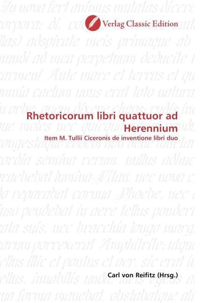 "Rhetoricorum libri quattuor ad Herennium" online kaufen