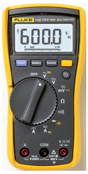 Fluke FLK115/TLK-225-1 Hand-Multimeter digital CAT III 600V Anzeige (Counts): 6000 online ...