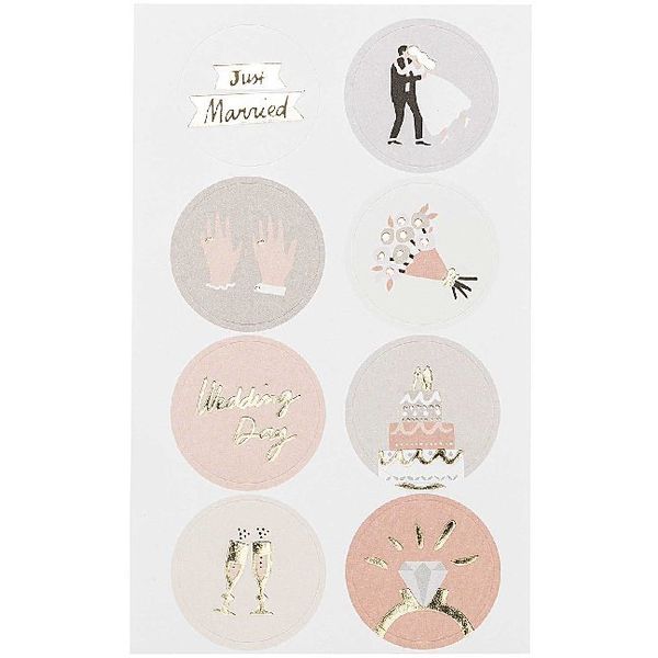 Sticker, Hochzeit, Rund - Sticker - 4051271396534 | Thalia