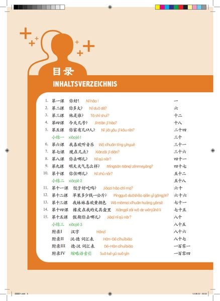 Chinesisch für Anfänger "Bis Bald" Kursbuch - Nach Sprachen Schulbuch ...