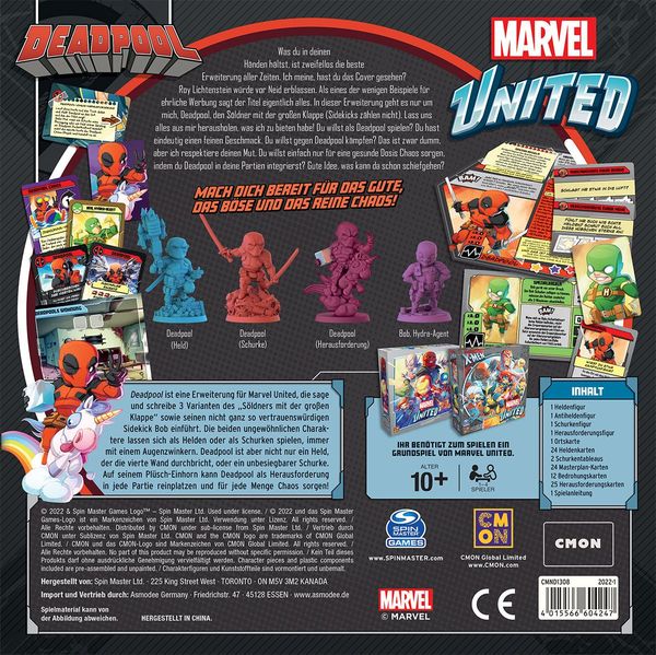 'CMON - Marvel United - Deadpool' kaufen - Spielwaren