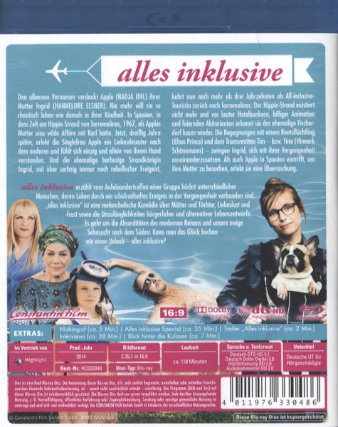 Alles inklusive von Doris Dörrie, Hannelore Elsner, Nadja Uhl, Hinnerk ...