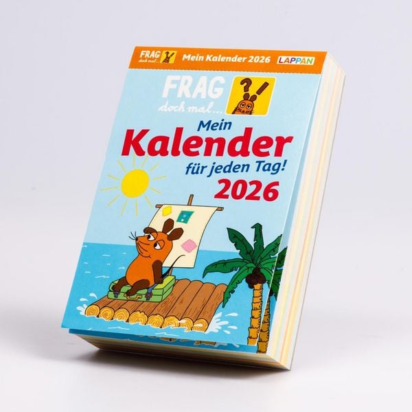 "Frag doch mal ... die Maus: Tageskalender 2026 – Mein Kalender für ...