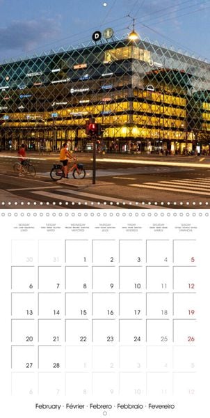 Denmark - Copenhagen (Wall Calendar 2023 300 × 300 mm Square ...
