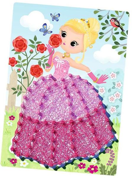 'Ravensburger 18245 - BeCreative! String Art Princess, Fadenbilder ...