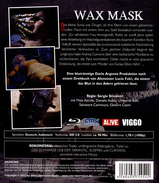 Wax Mask von Sergio Stivaletti - Blu-ray | Thalia