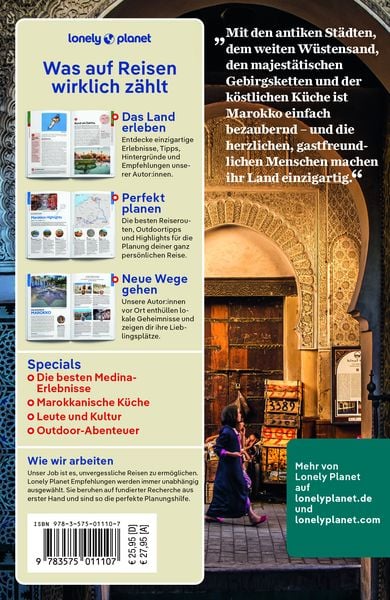 "LONELY PLANET Reiseführer Marokko" online kaufen
