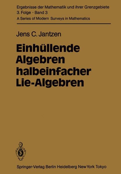 "Einhüllende Algebren halbeinfacher Lie-Algebren" online kaufen