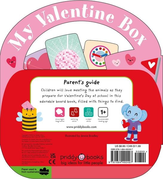 "Carry-Along Tab Book: My Valentine Box" auf Englisch kaufen