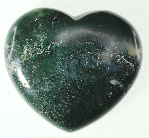 Taschenstein Herz Moosachat kaufen